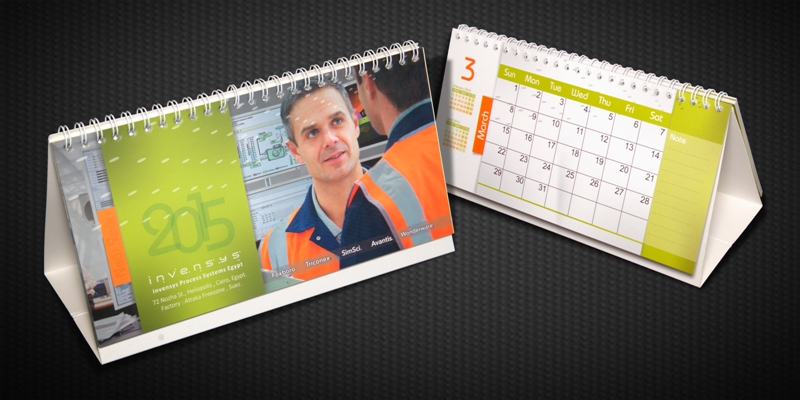 Desk Calendar - TOUCH Advertising